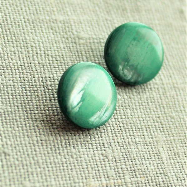 Green Buttons - Etsy