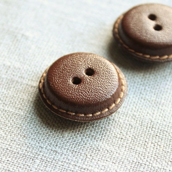 Brown Buttons - Etsy