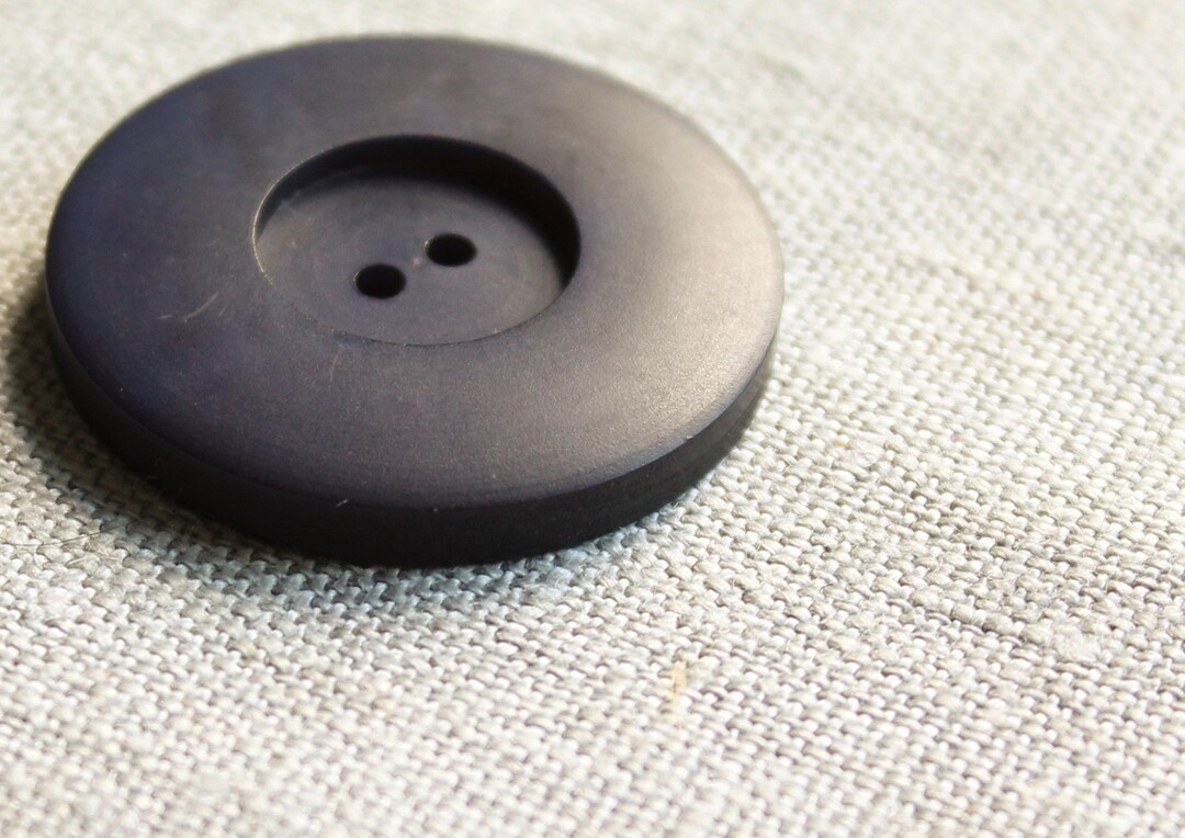 Vintage Dark Purple Button - Etsy UK
