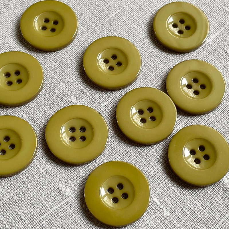 Green Buttons - Etsy