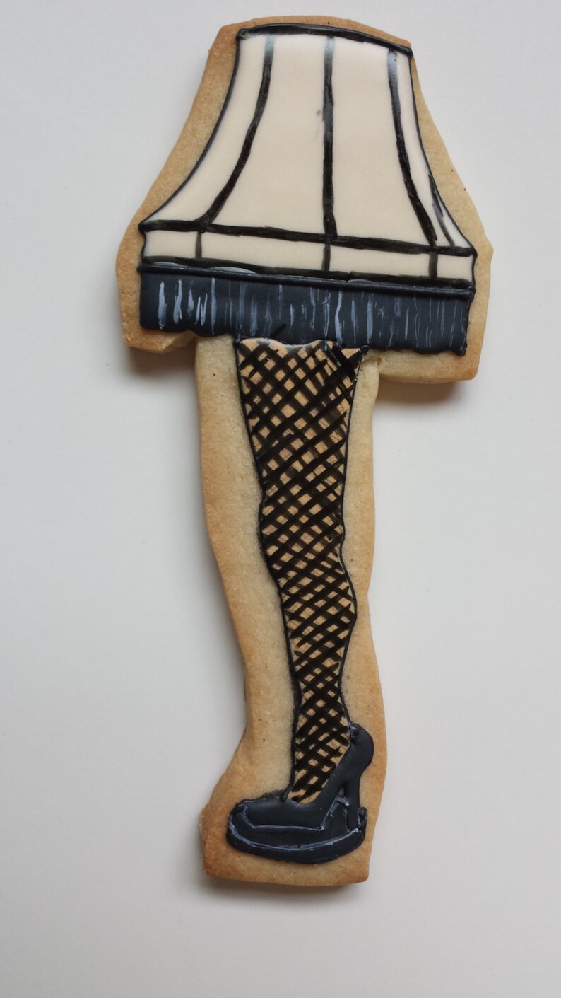 Leg Lamp/major Award Cookie. Half Dozen 6. Great for - Etsy
