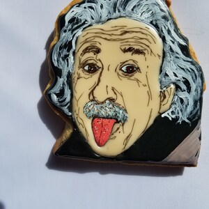 Albert Einstein Cookies. Half Dozen 6 Cookies - Etsy