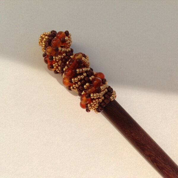Beaded Hair Stick - Etsy