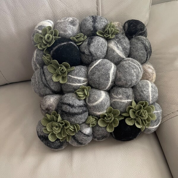 Felt Rocks - Etsy