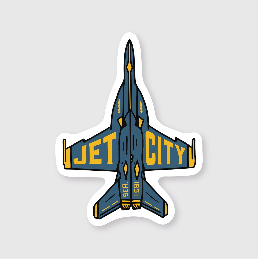 Jet City Sticker - Etsy