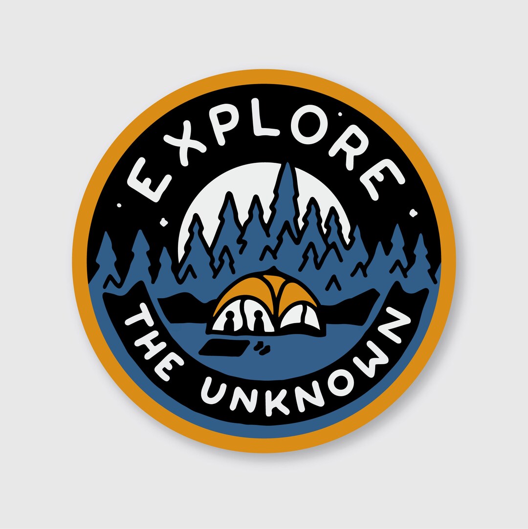 Explore the Unknown Sticker - Etsy