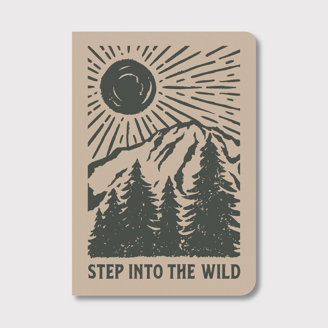 Step Into the Wild Notebook - Etsy