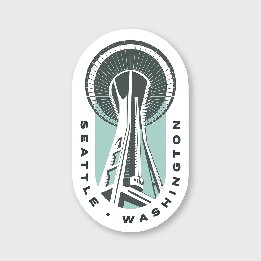 Seattle Perspective Sticker - Etsy