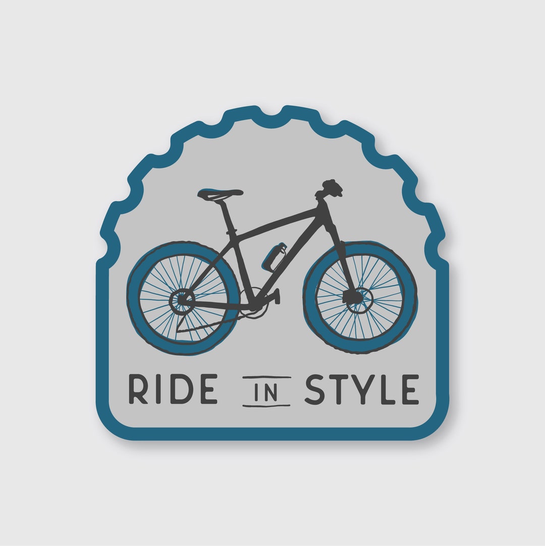 Ride in Style Sticker - Etsy