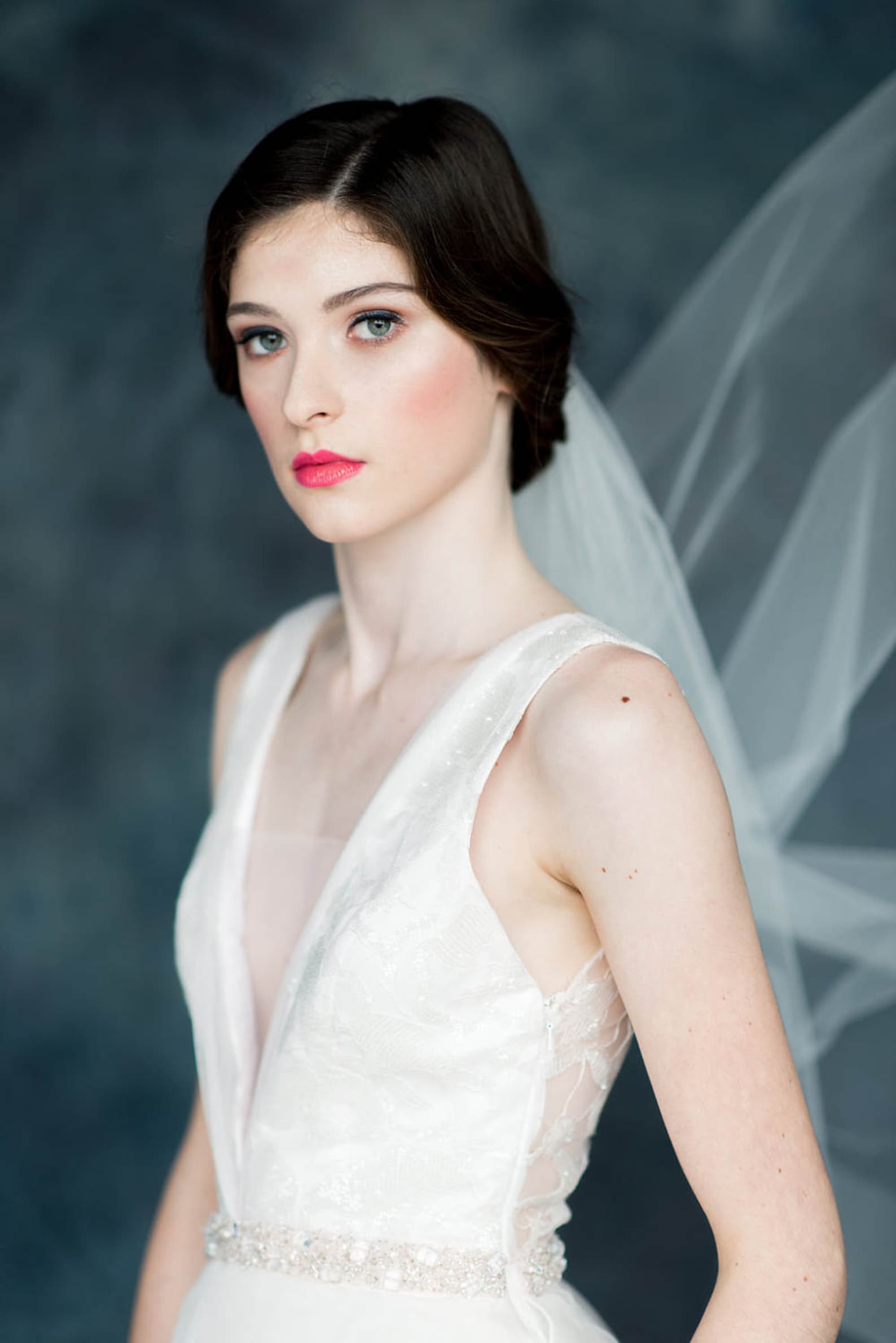 White Tulle Chapel Bridal Veil off White Ballet Veil Ivory | Etsy