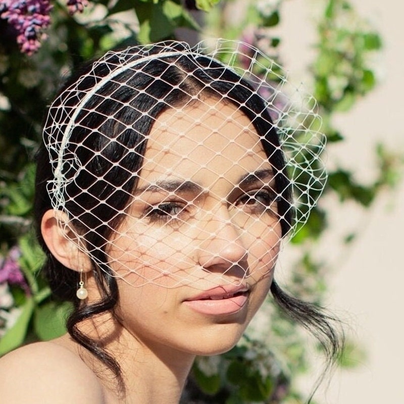 Bandeau Veil - Etsy