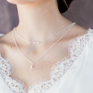 Silver Back Necklace, Y Drop Back Chain, Crystal Back Chain, Boho Body ...