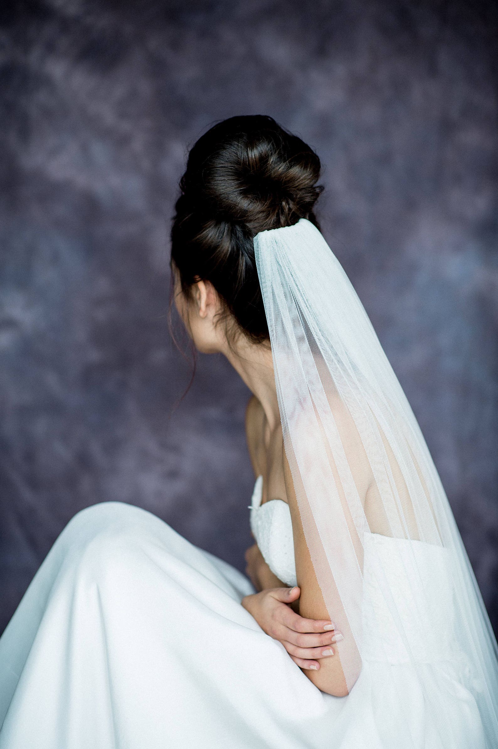 Soft Tulle Single Layer Wedding Veil: Sheer Bridal Veil - LALIA - Etsy