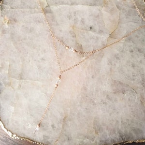 Silver Back Necklace, Y Drop Back Chain, Crystal Back Chain, Boho Body ...