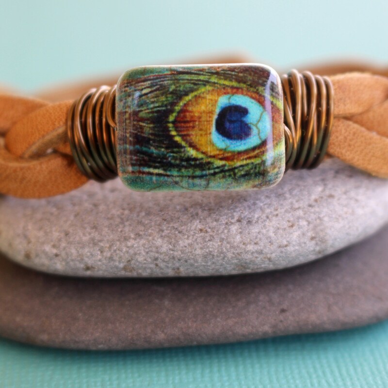 Peacock Bracelet - Etsy
