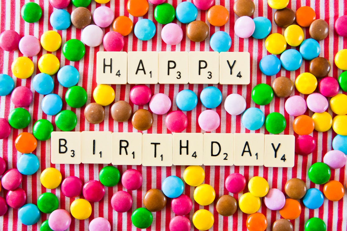 Smarties Happy Birthday Card - Etsy