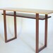 Low Console Table for Dining Room Sideboard/ Buffet Table: Minimalist ...
