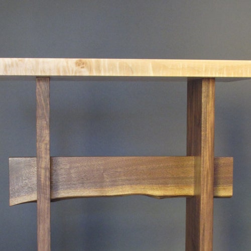 Stand up Desk: Modern Wood Writing Desk Tall Desk for | Etsy