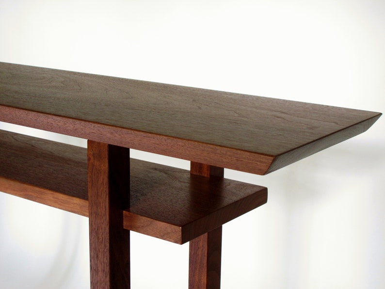 50" Classic Console Table - Walnut - Long Thin Table for Hallways ...