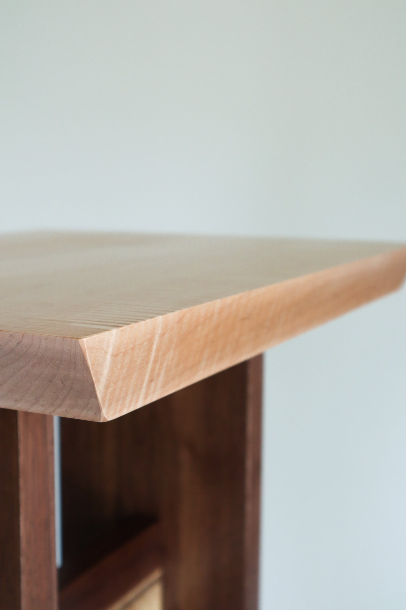 Statement Altar Table - Minimalist Zen Podium/ Contemporary Lectern ...