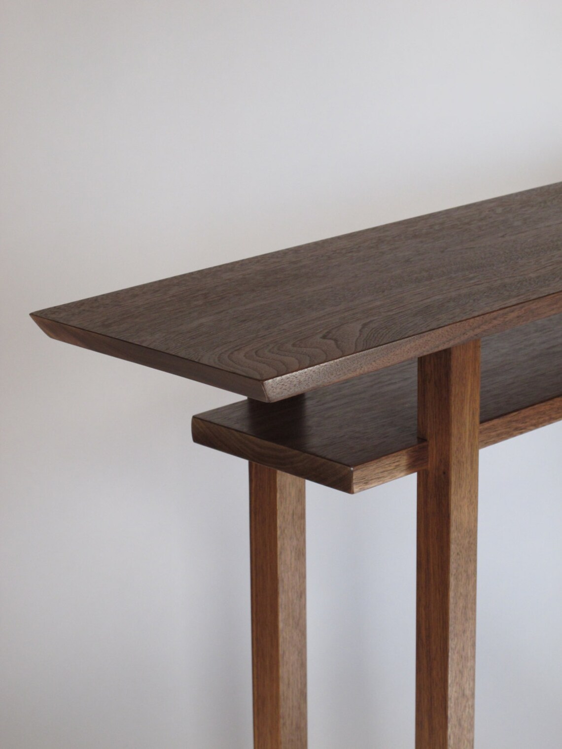 Classic Console Table: Narrow Wood Table for Hall, Entryway Decor, or ...