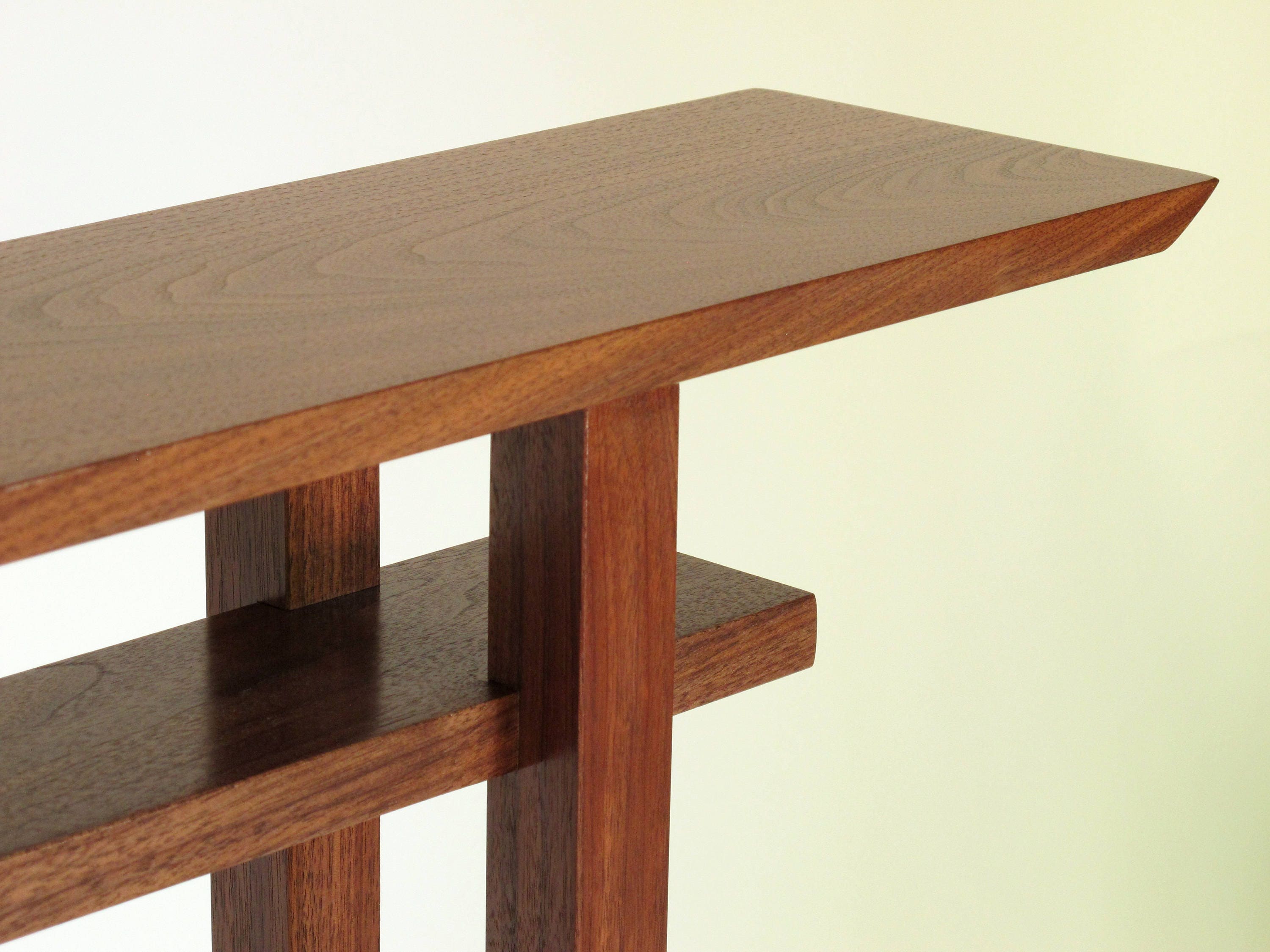 Very Narrow Console Table For Small Spaces Hall Table Entry Etsy