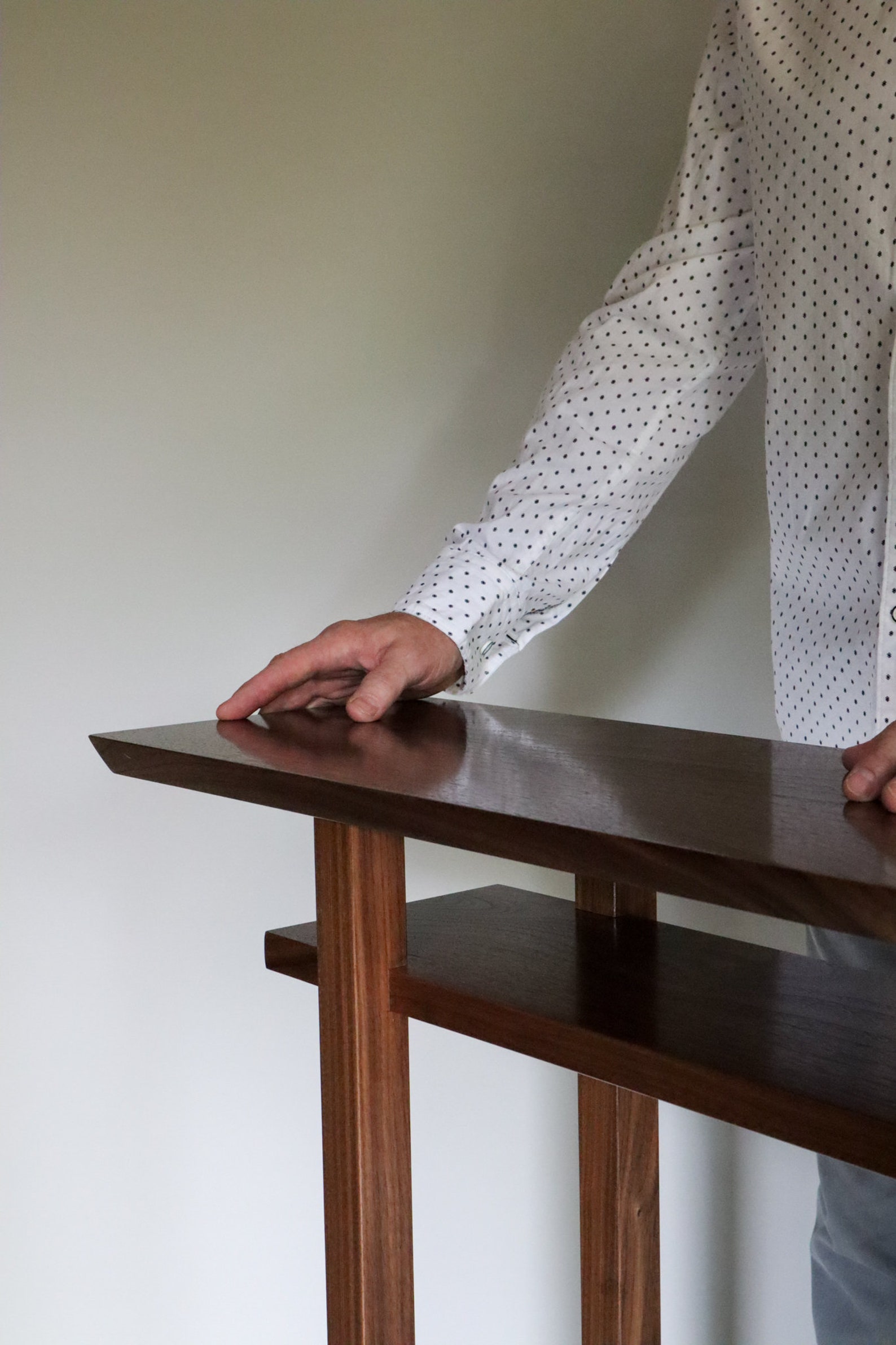 Bar Table Behind Sofa Console Table/ Narrow Modern Decor - Etsy