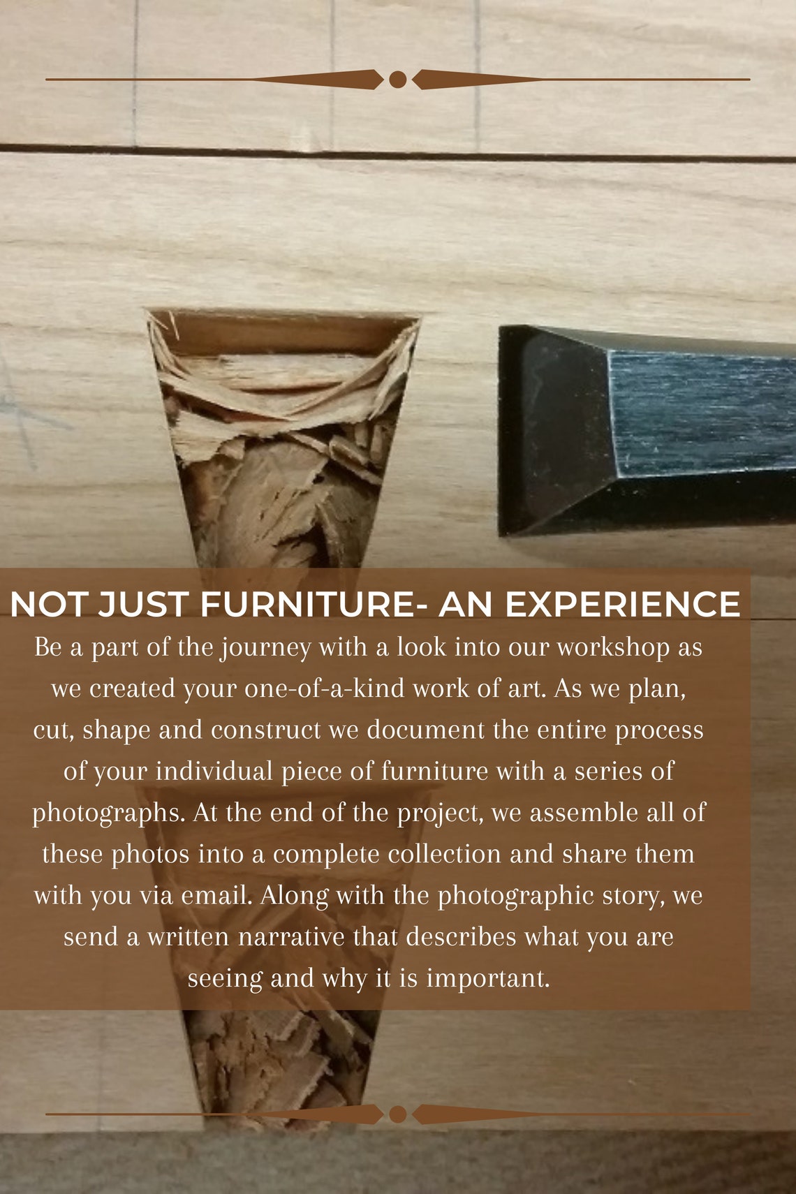 Long Narrow Shaped Console Table: Handmade, Solid Wood Table for ...