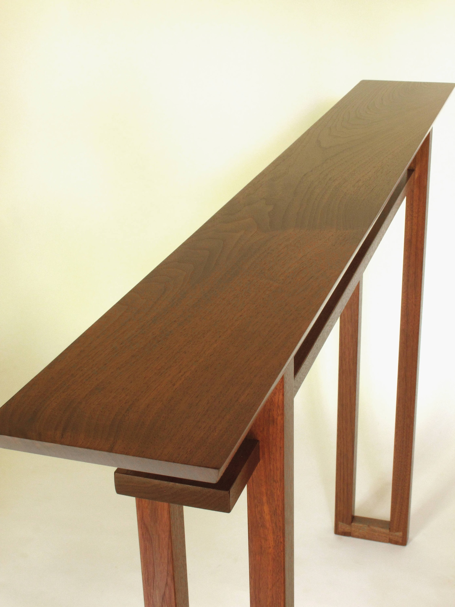 Very Narrow Console Table for Small Spaces: Hall Table/ Entry Table ...