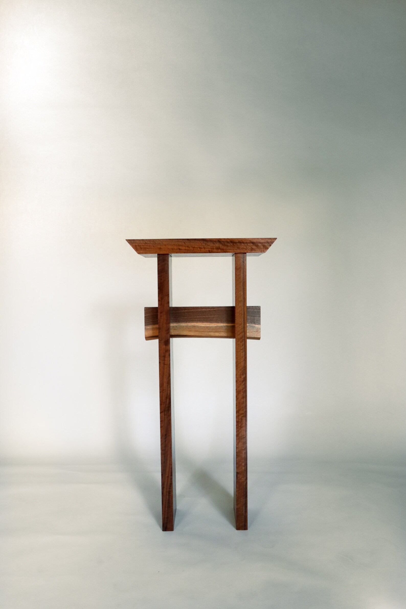 Narrow Entry Wall Table - Tall Console Table - Small Hall Table - Zen ...