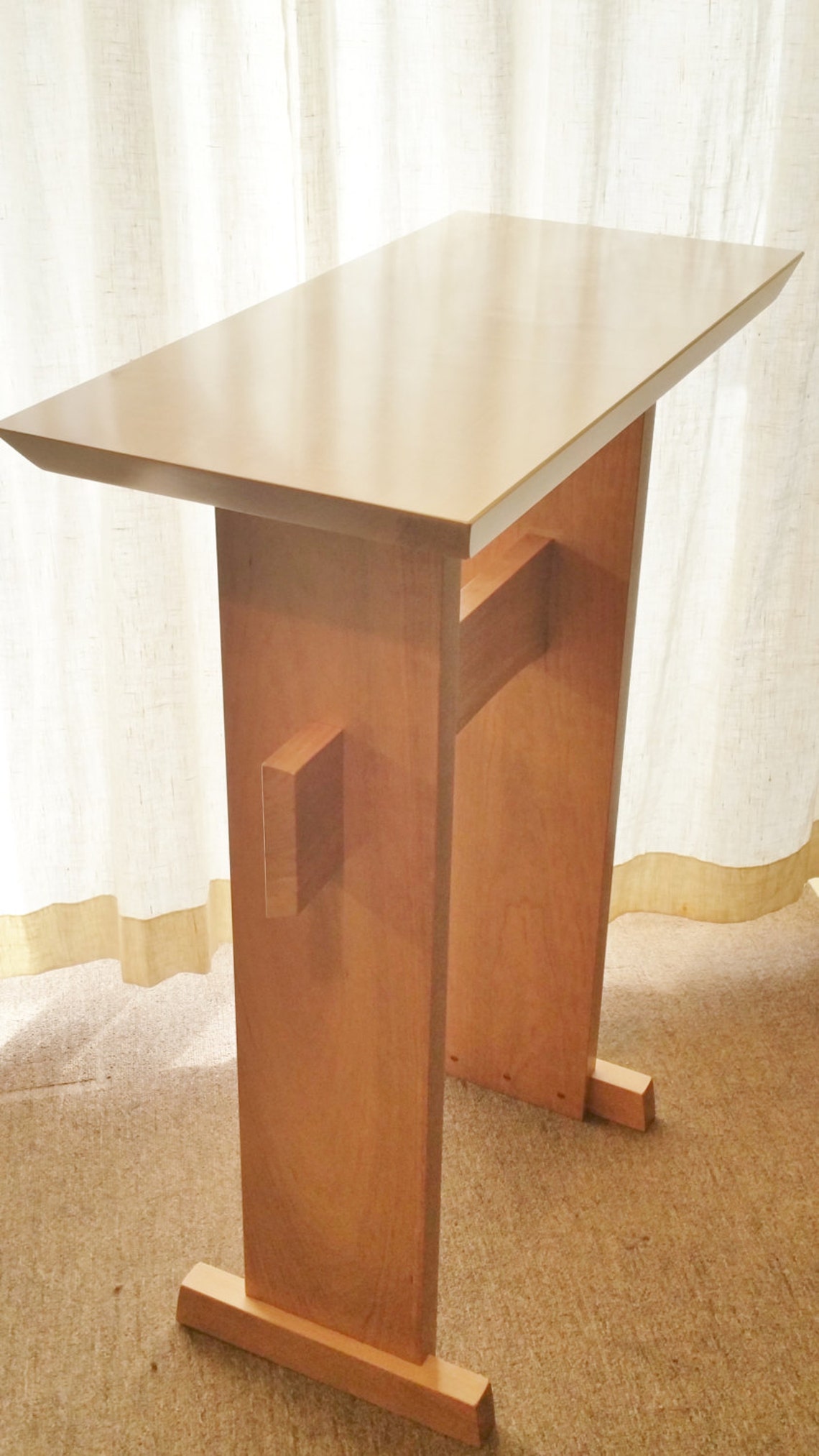 Custom Wood Podium/ Lectern or Church Altar Table Standing - Etsy