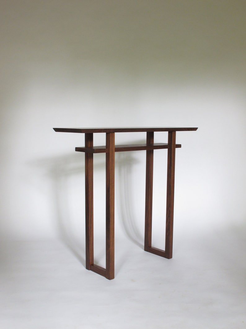 Narrow Side Table: for Living Room/ Entryway Decor - Minimalist Wall ...