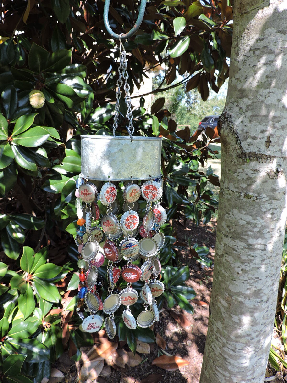 Dr Pepper Meets Coca Cola Bottle Cap Wind Chime With 60 Caps - Etsy