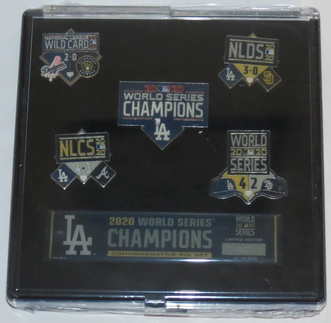 Los Angeles Dodgers 2020 World Series Champions Commemorative Numbered ...
