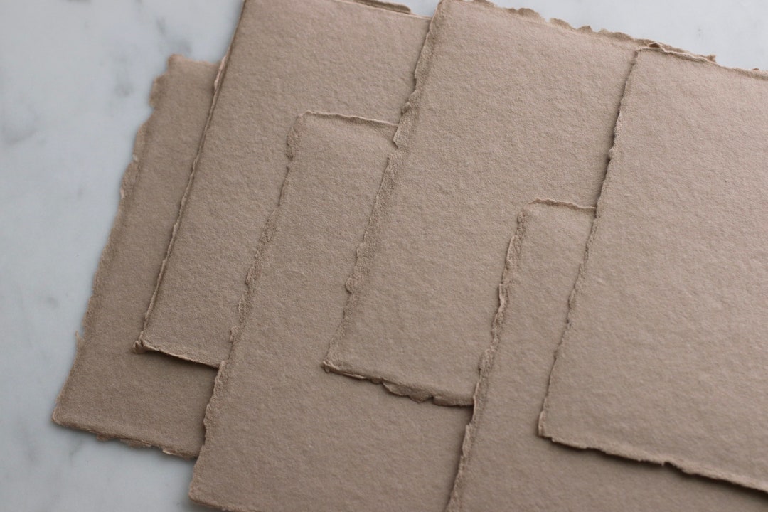 300GSM SAND DUNES 5x7" Handmade Cotton Rag Paper - Etsy