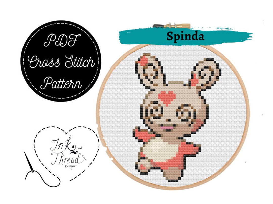 Spinda Cross Stitch Pattern - Etsy