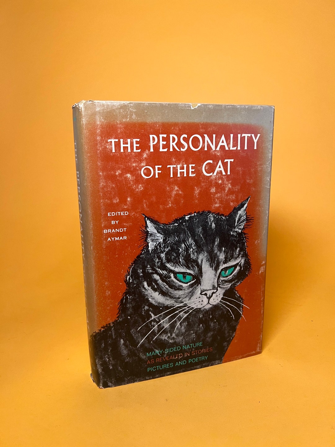 Vintage 1958 Cat Lover Book the Personality of the Cat by Brandt Aymar ...