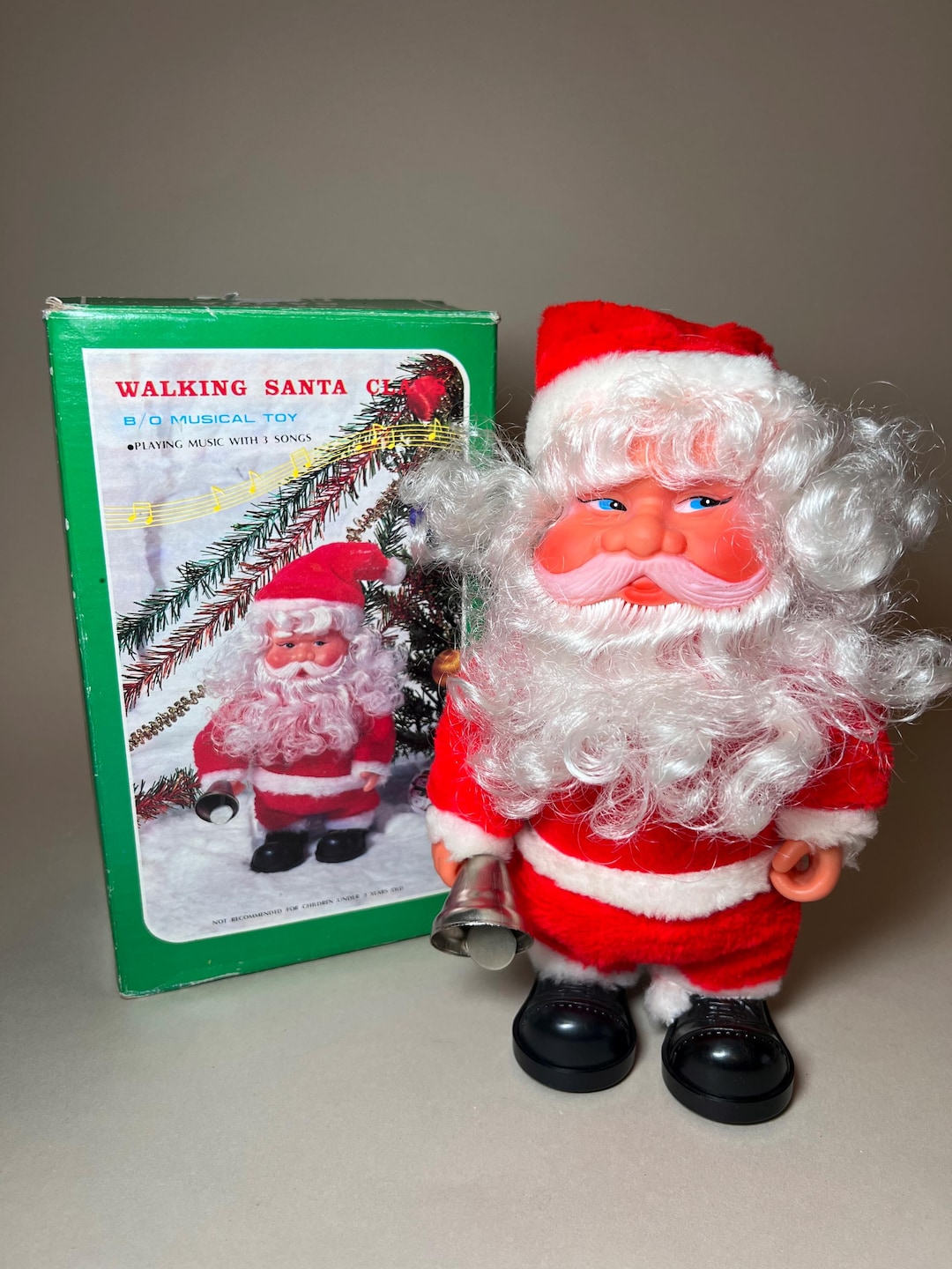 RARE Vintage Santa Claus Figure Vintage Holiday Decor 1960s Kitschy ...