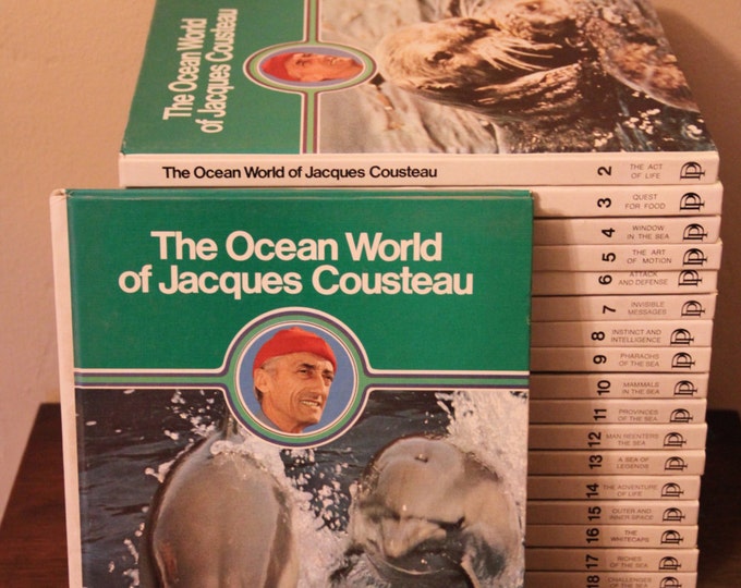 The Ocean World of Jacques Cousteau, Complete 20 Volume Set - Excellent ...