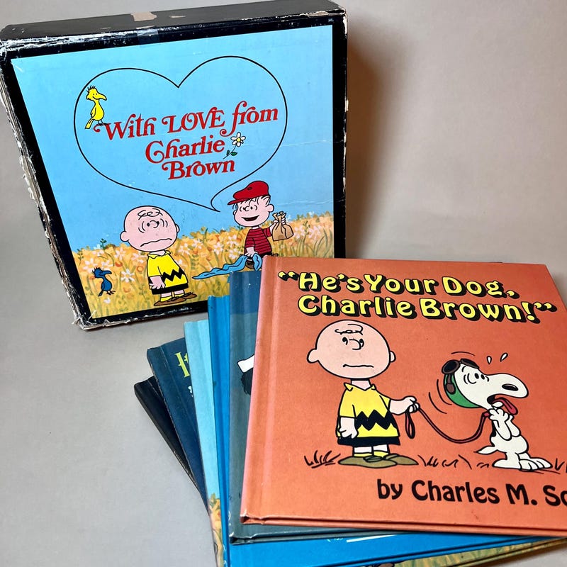 Charlie Brown Books - Etsy