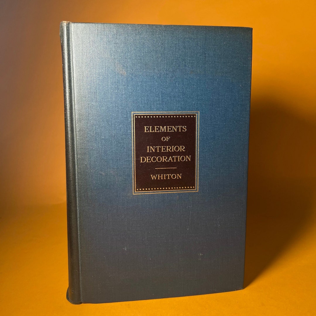 RARE Antique Interior Design Book 1930s Interior Decor Home Design ...