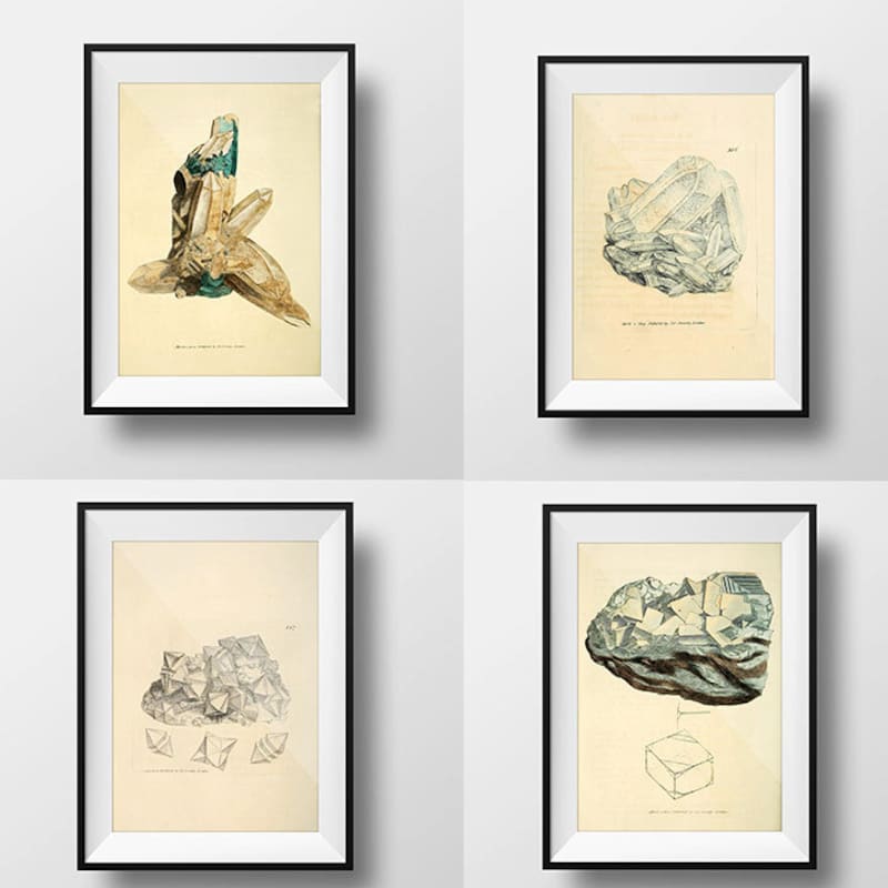 Gemstone Chart Poster - Etsy