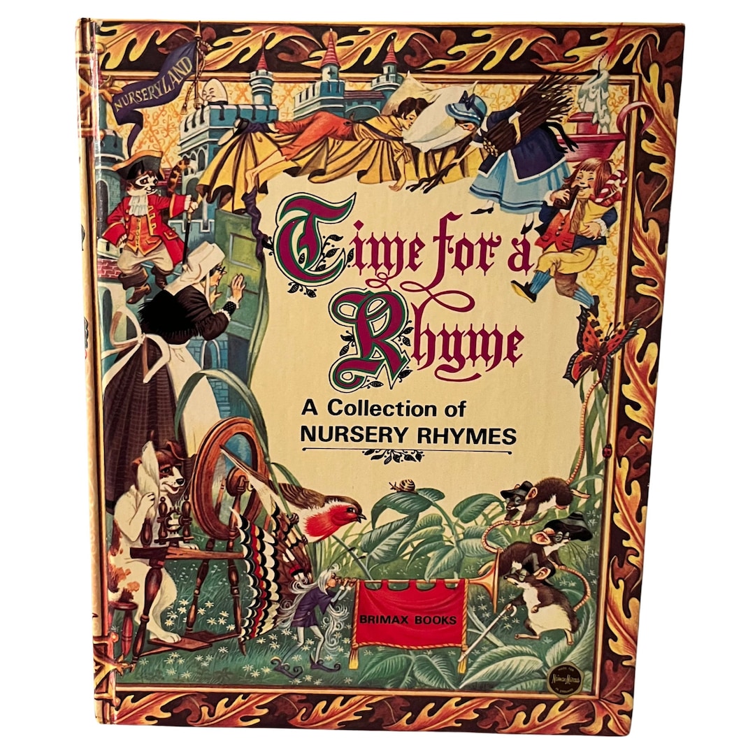 Vintage Children’s Nursery Rhyme Book, Time for a Rhyme, by Brimax ...