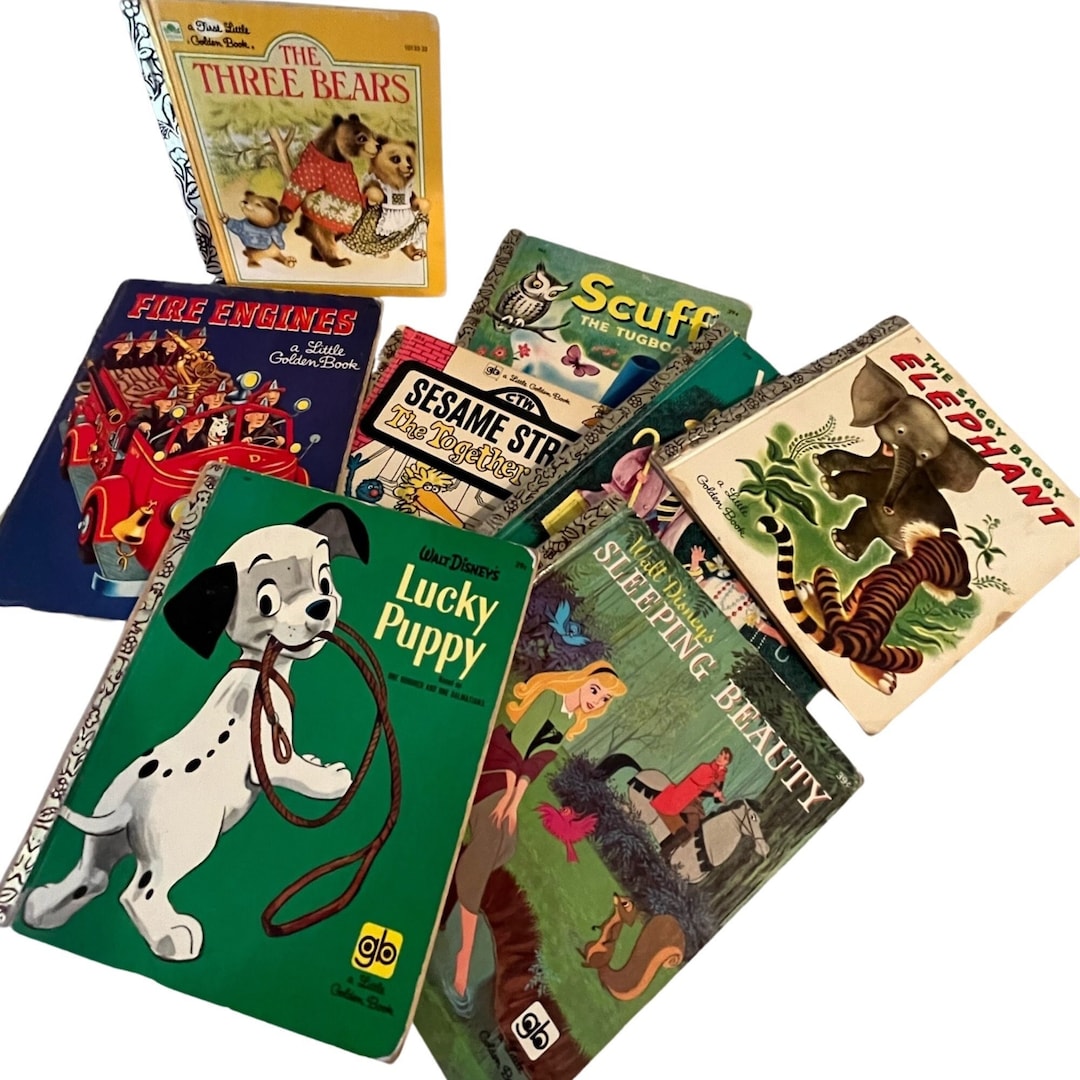 Vintage Little Golden Book Childrens Book Collection - Etsy