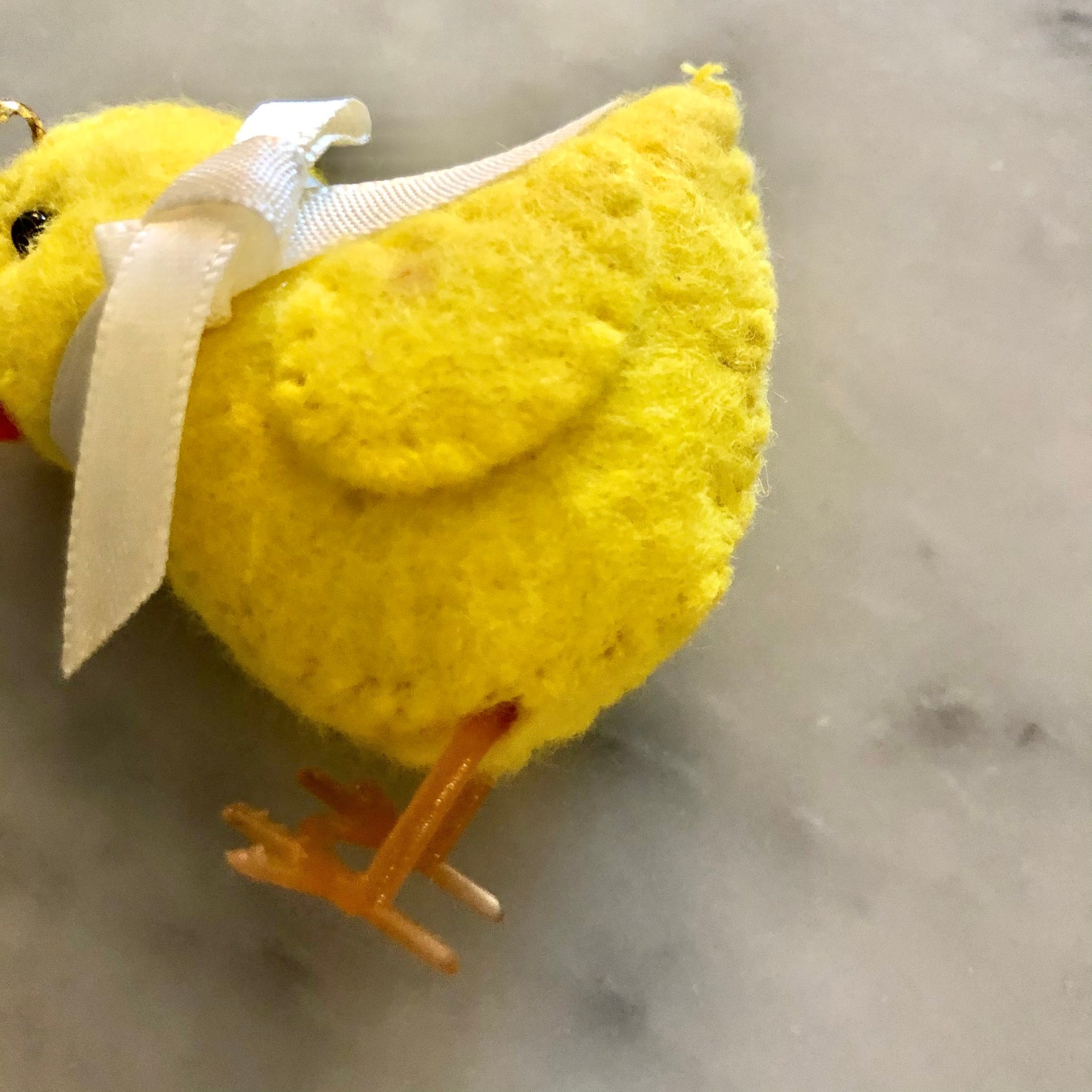Felt Easter Chick, Easter Decor, Vintage Easter Duck, Easter Basket ...