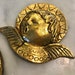 Vintage Gold Florentine Angel Ornaments From Italy - Etsy