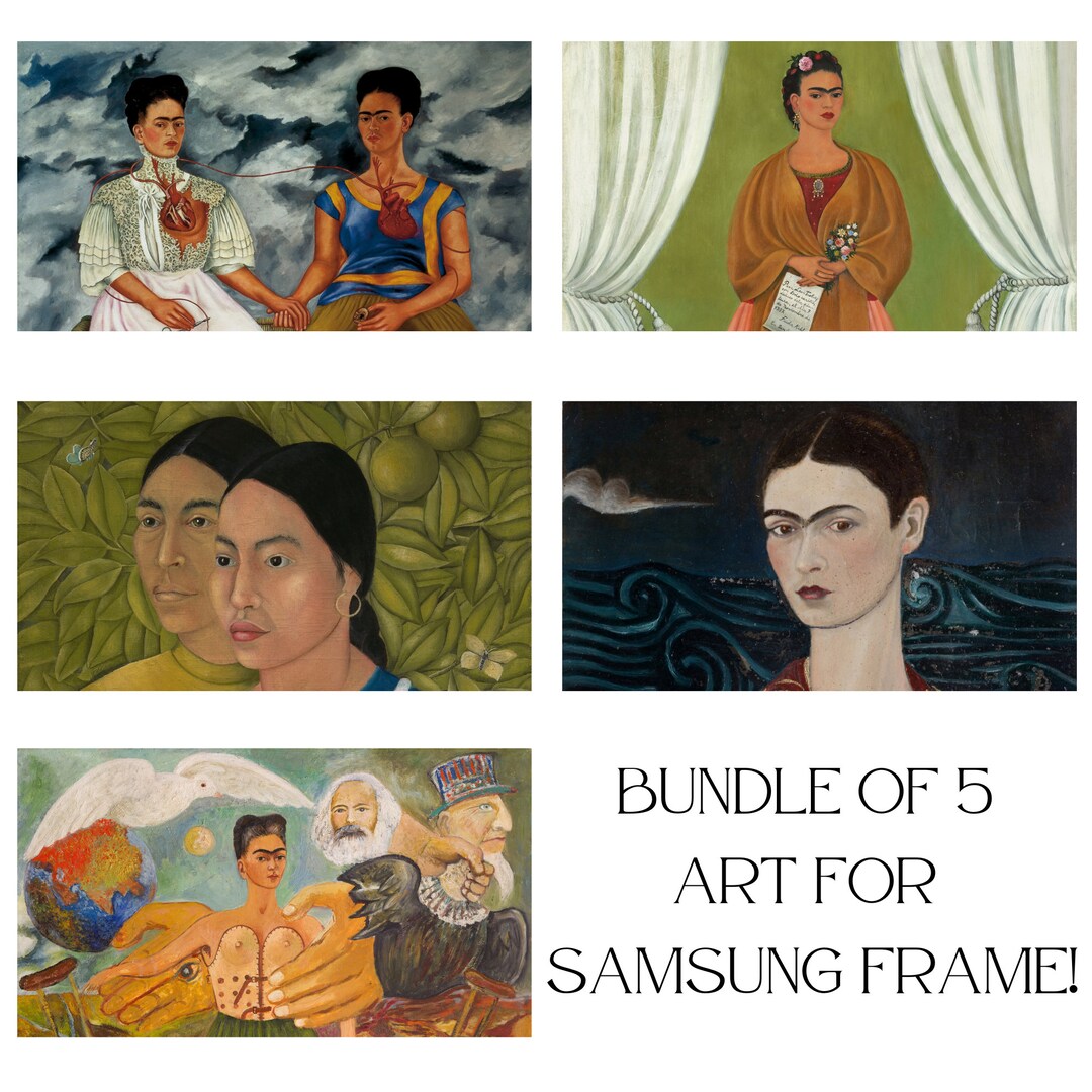 Bundle of Frida Kahlo Art for Samsung Frame TV, Frida Art for Samsung ...