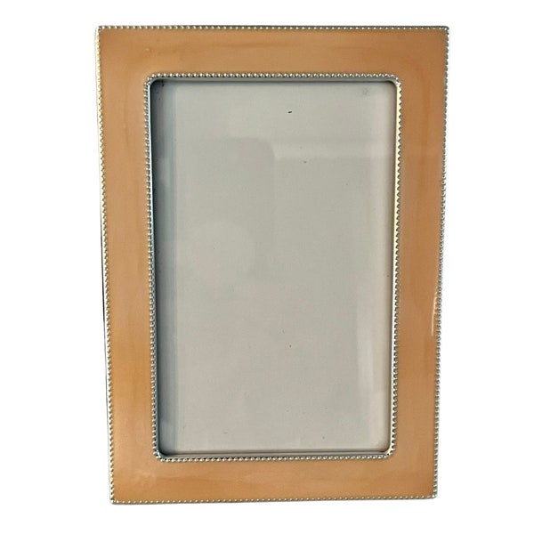 Antique Enamel Picture Frame - Etsy