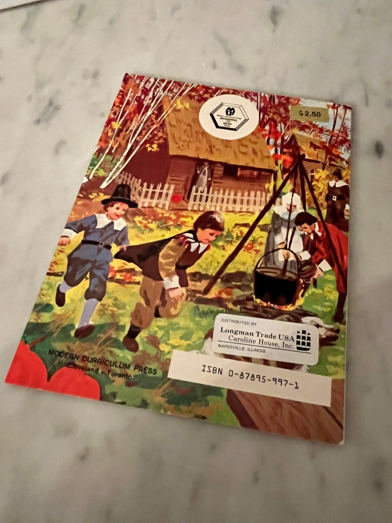 Vintage Childrens Book the First Thanksgiving by L Lou Rogers - Etsy