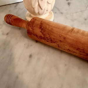 Vintage Birds Eye Maple Rolling Pin - Etsy